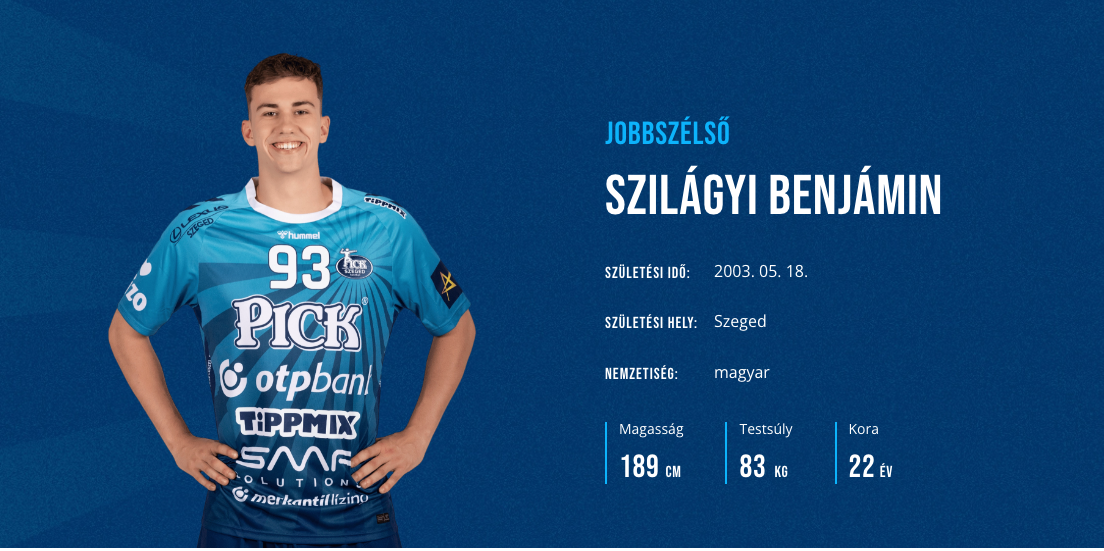 Szilágyi Benjámin | OTP Bank-PICK Szeged