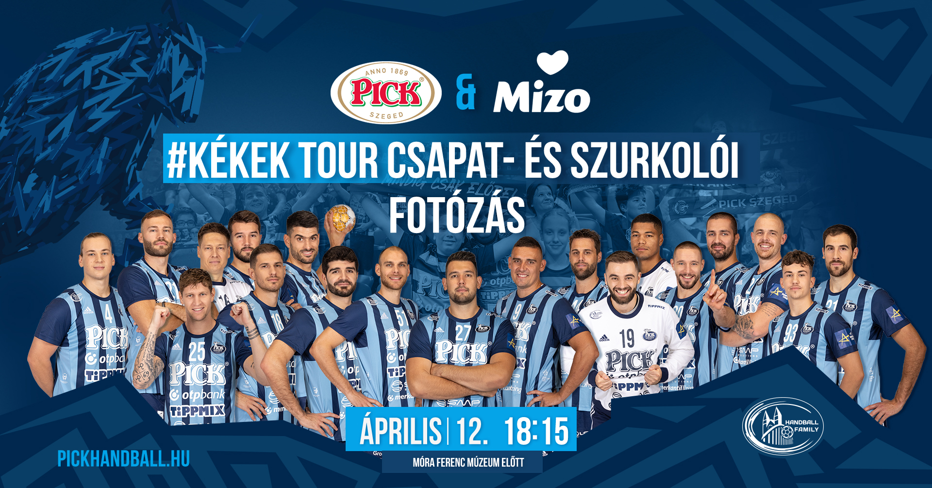 Pénteken Pick&Mizo #kékek Tour fotózás a Móra Ferenc múzeumnál | OTP ...